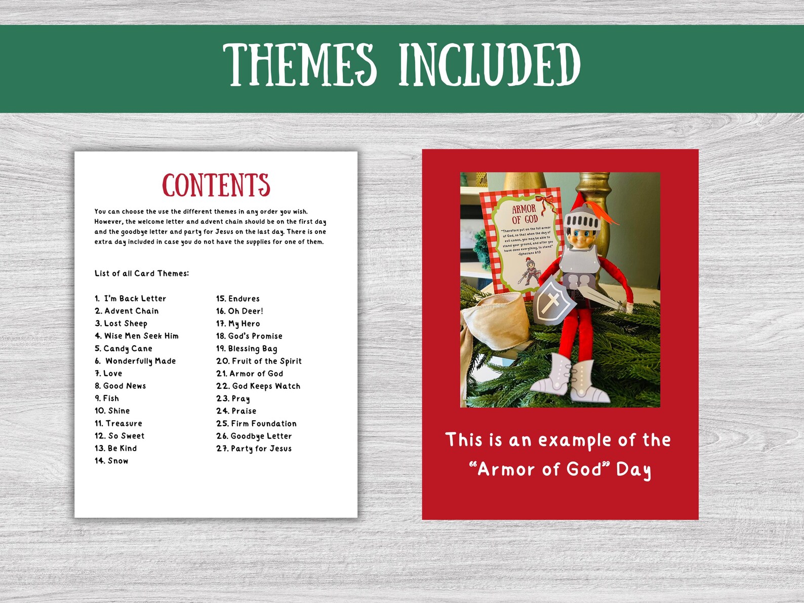 Christ Centered Elf Bundle, Faith Based Elf Printables, Christian Elf ...