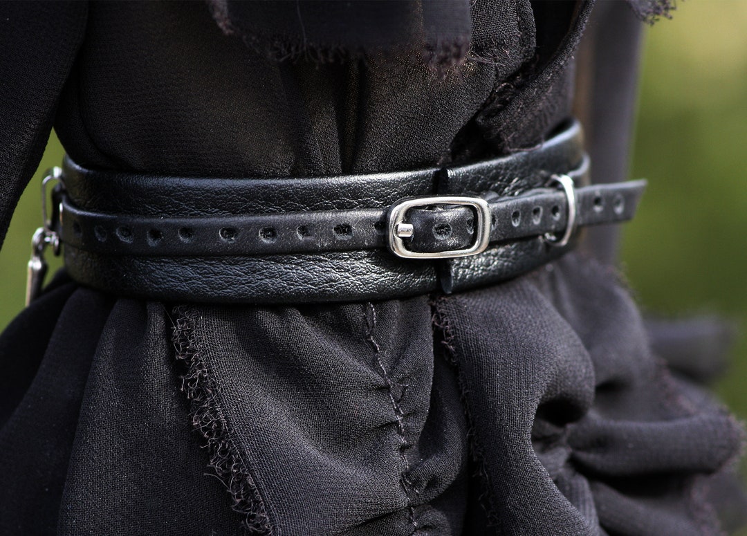 SD13/17 Black Leather Belt [for Dolls] - Etsy