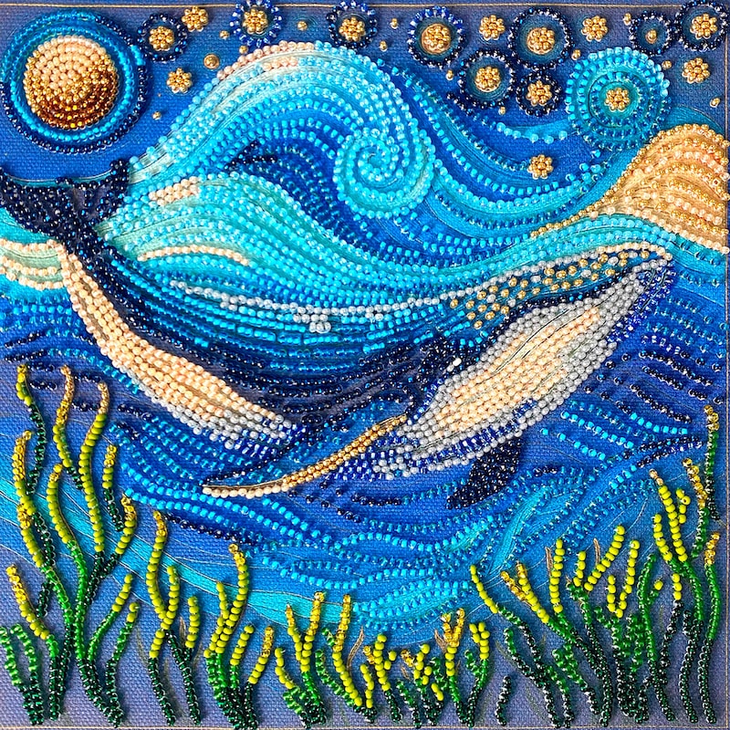 Whale Cushion Kit - Etsy UK