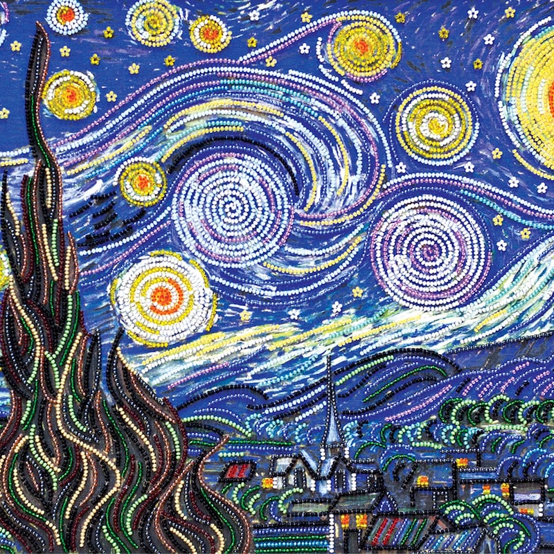 Night Embroidery - Etsy