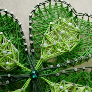 String Art Kit Magic of the Clover, Wall Decor, Needlepoint Kit, DIY ...