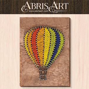 String Art Kit Colorful Balloon, Wall Decor, Needlepoint Kit, DIY Craft ...
