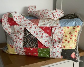 Bag of Squares Patchwork Bag Pattern - Digital Download PDF - From Totally Patched - Etsy