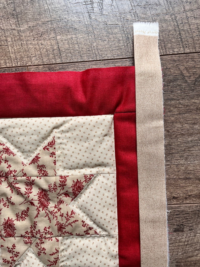 French General Star Patchwork Table Runner Pattern Digital Download PDF ...