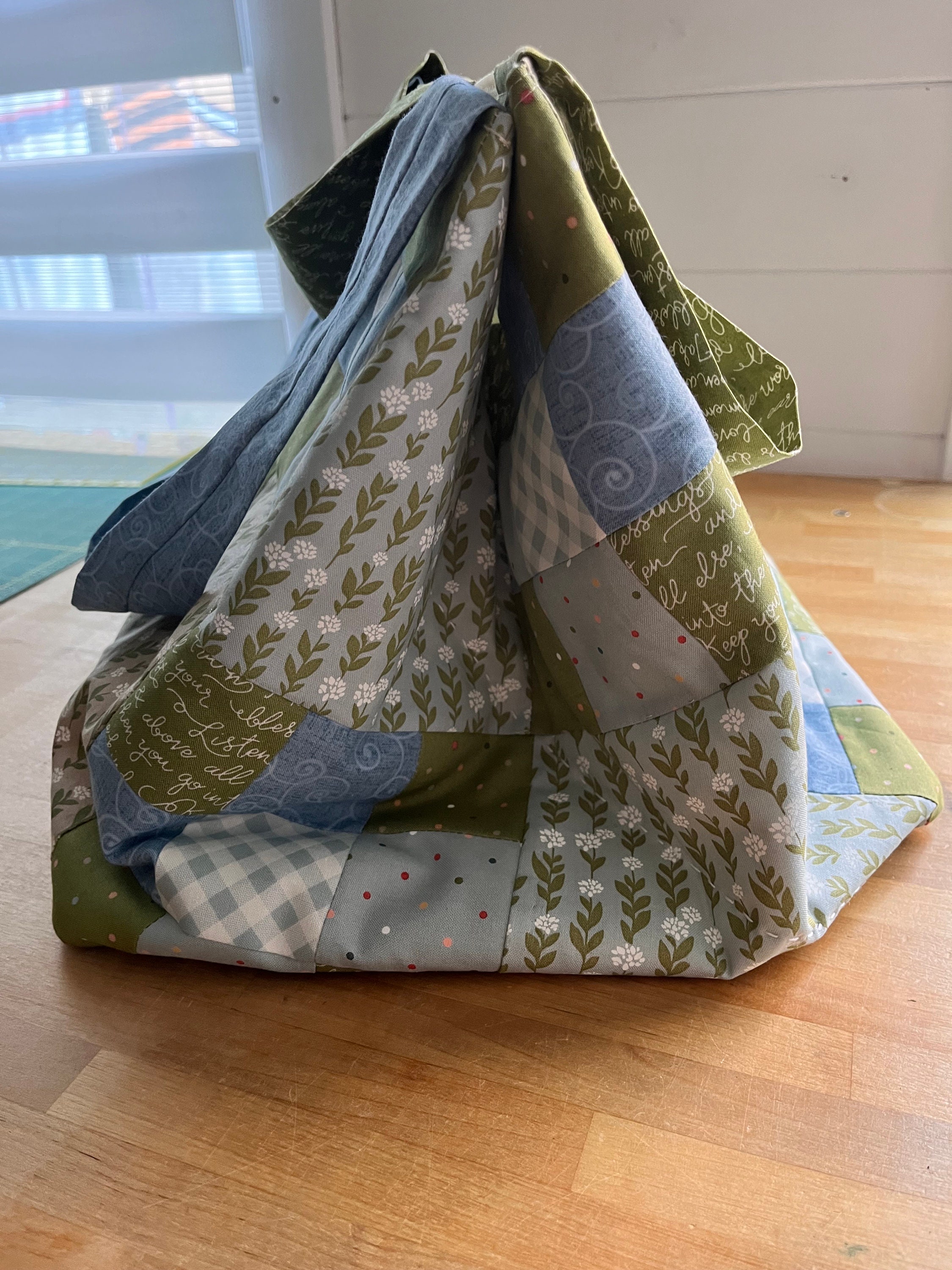 Bag of Squares Patchwork Bag Pattern - Digital Download PDF - From ...