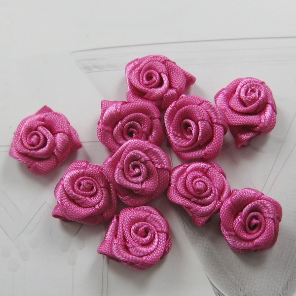 Pink Ribbon Roses - Etsy