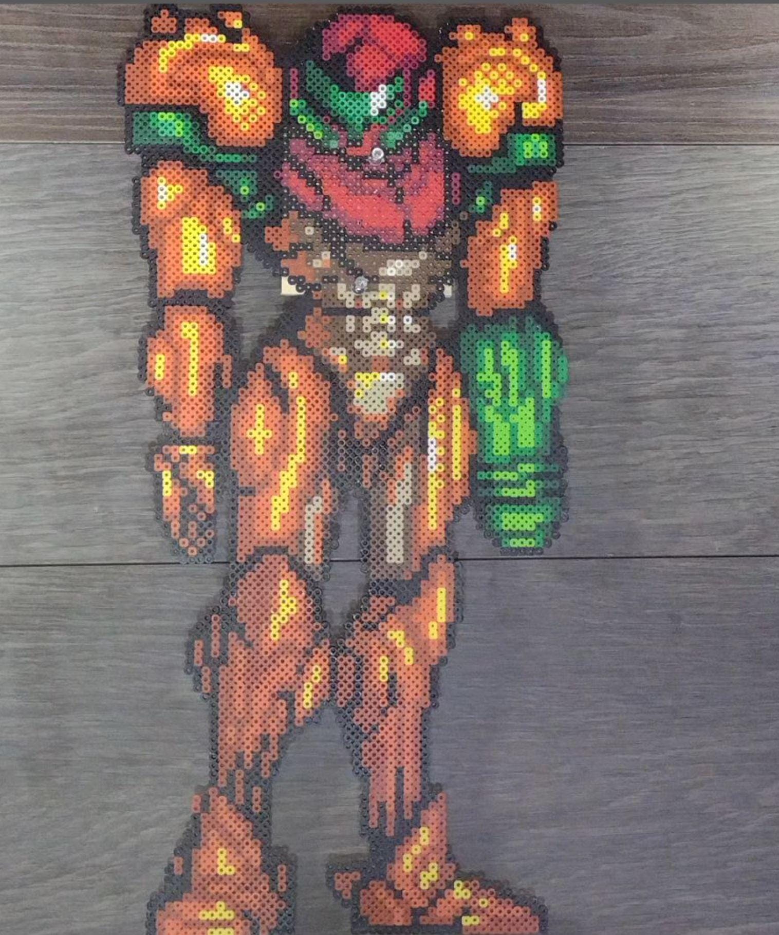 Perler Beads Samus - Etsy