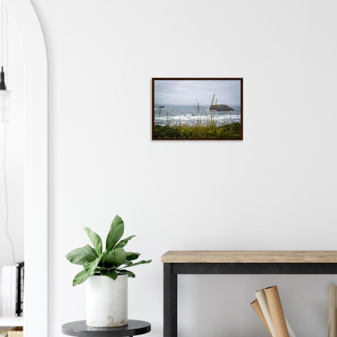 Southern Oregon Coast Classic Matte Paper Wooden Framed Poster 30x45 Cm ...