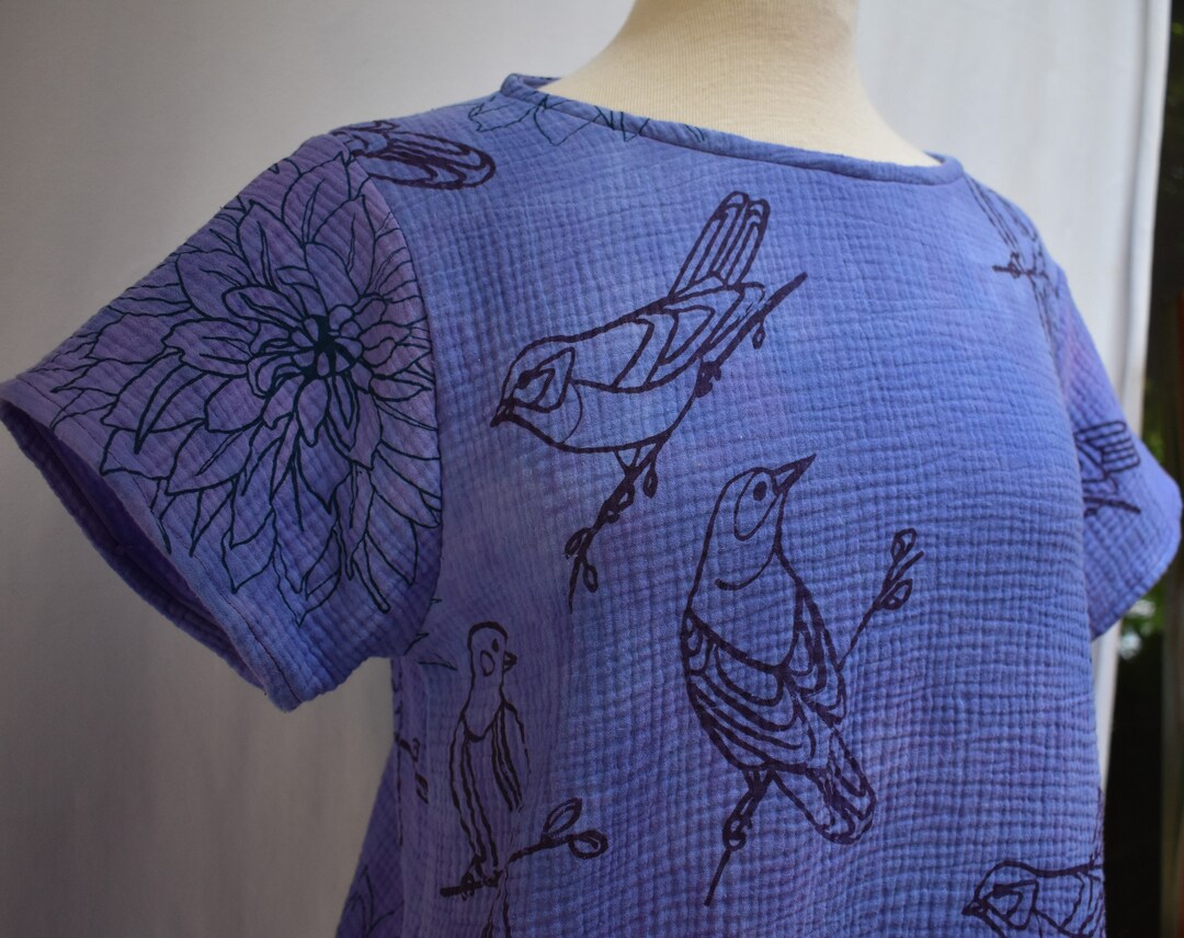 Bird Gauze Shirt - Etsy
