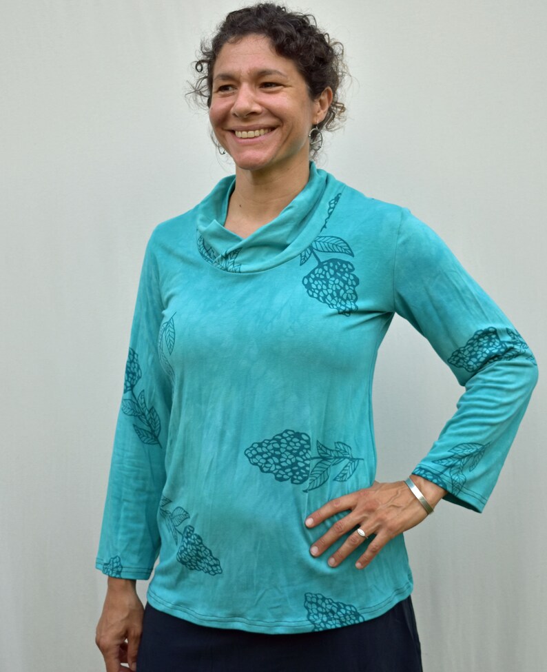 Custom Cowl Neck Top | Etsy