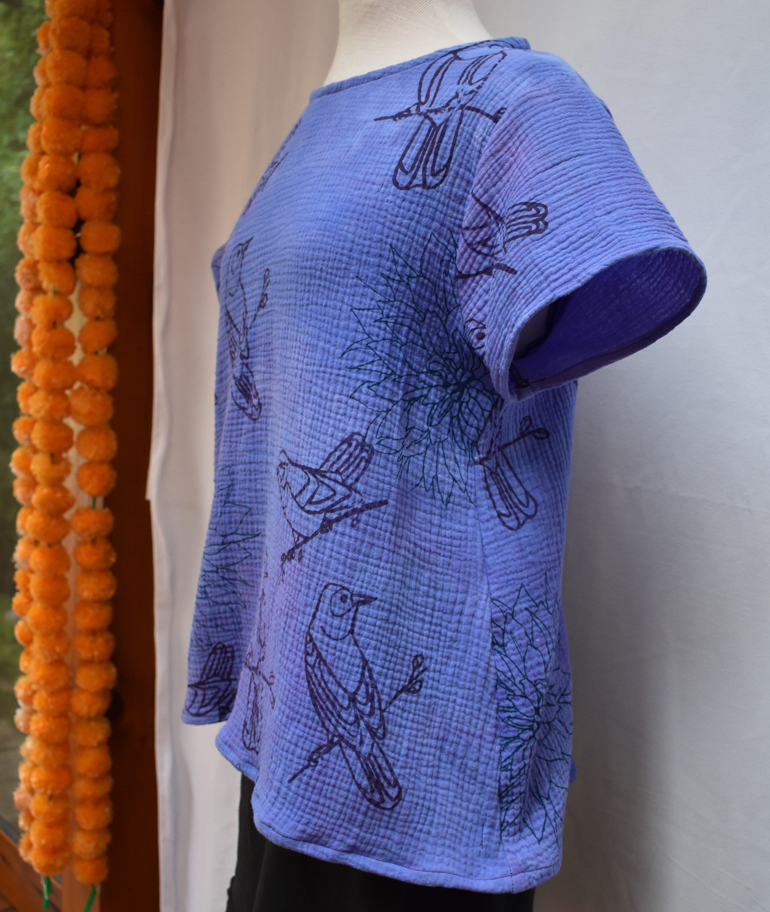 Bird Gauze Shirt - Etsy
