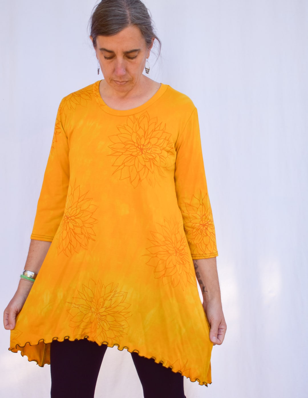 Yellow Summer Tunic - Etsy