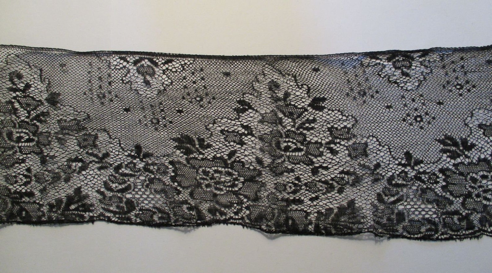 Antique Tulle French Netting Lace Silk Trim Victorian - Etsy