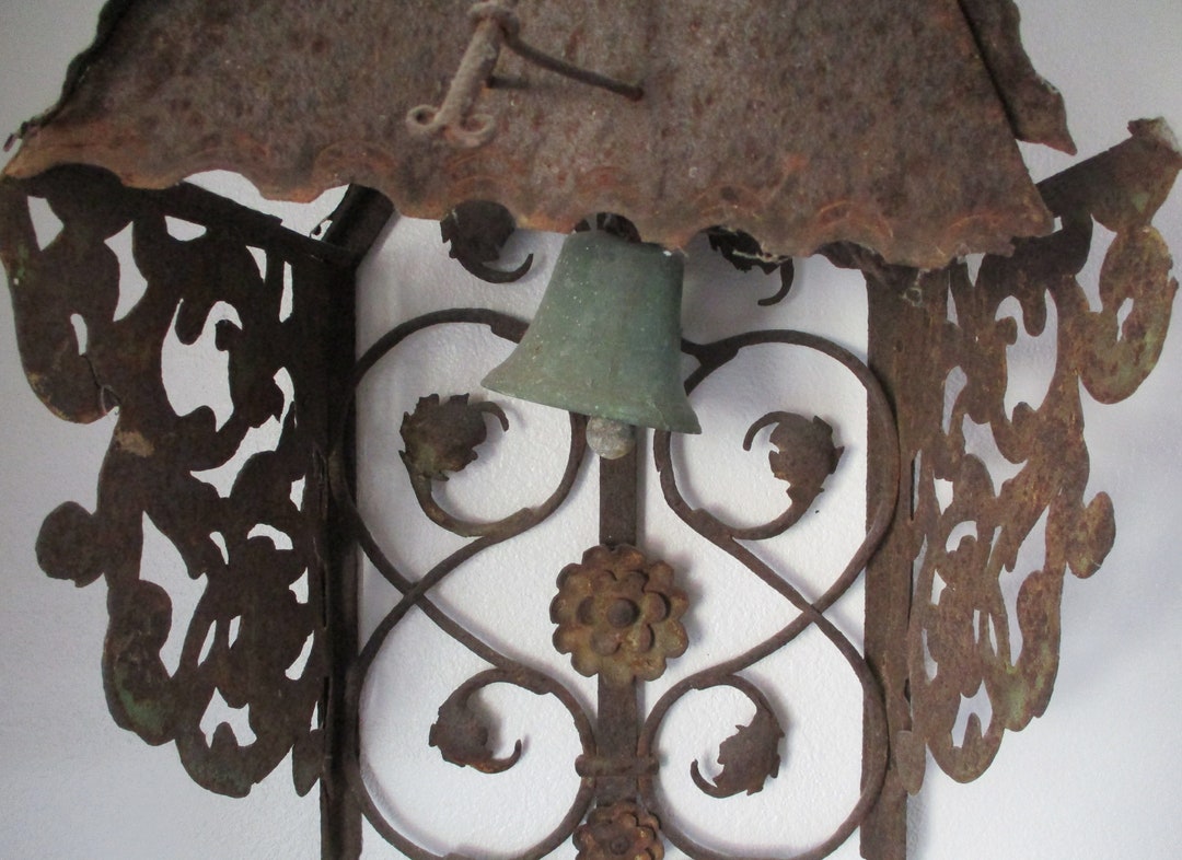 Antique Architectural Salvage 1800's Iron Steeple Bell - Etsy