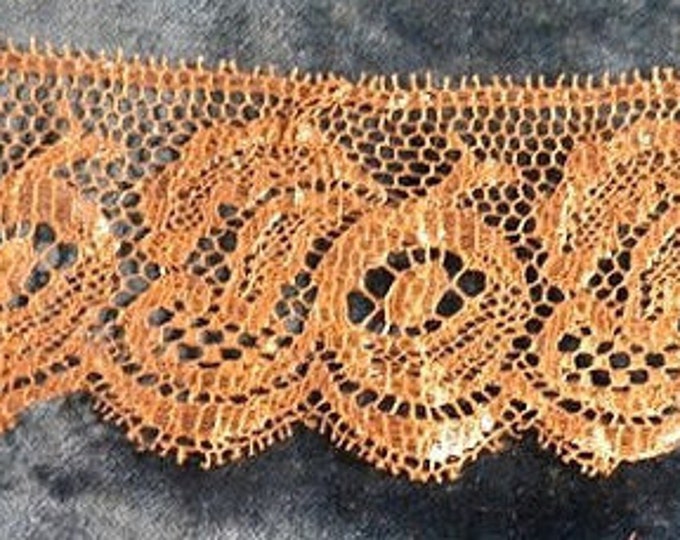 Antique Metallic Lace Trim Art Deco Gold 1920's-30's Fabulous - Etsy