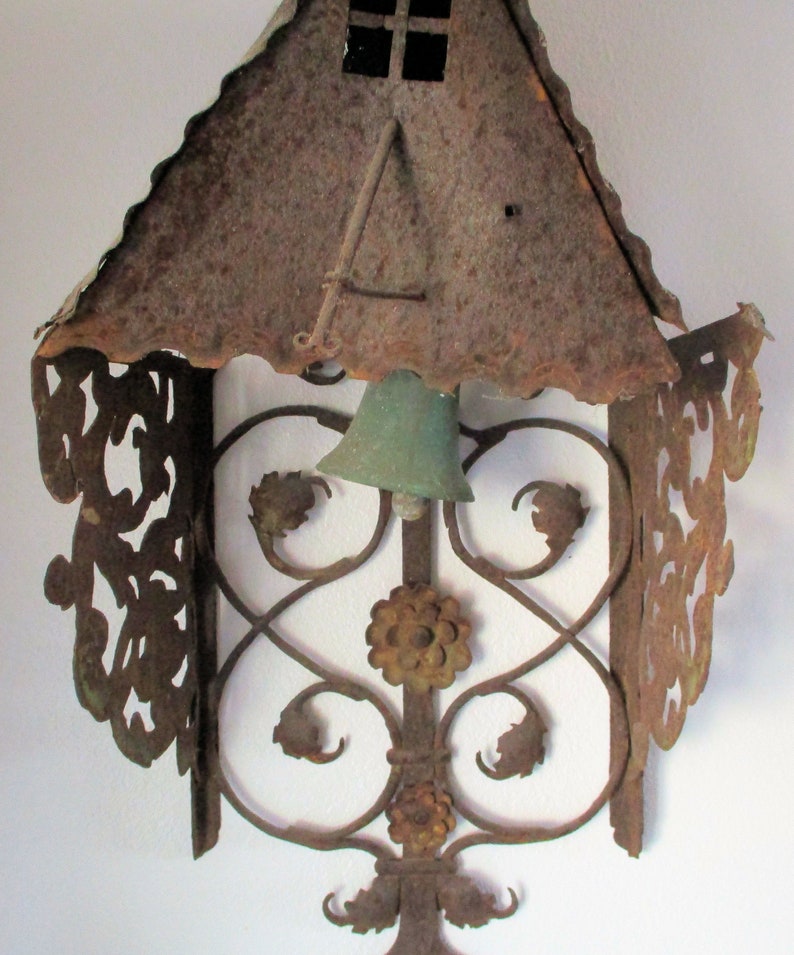 Antique Architectural Salvage 1800's Iron Steeple Bell - Etsy