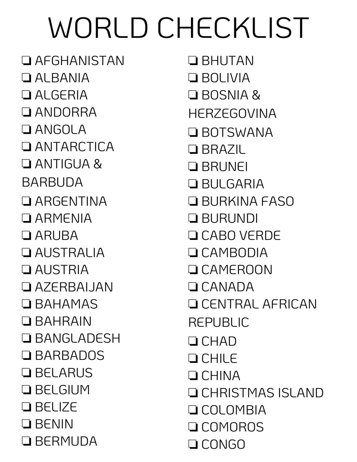 World Travel Journal (deluxe Version) - Printable / Digital Version - Etsy