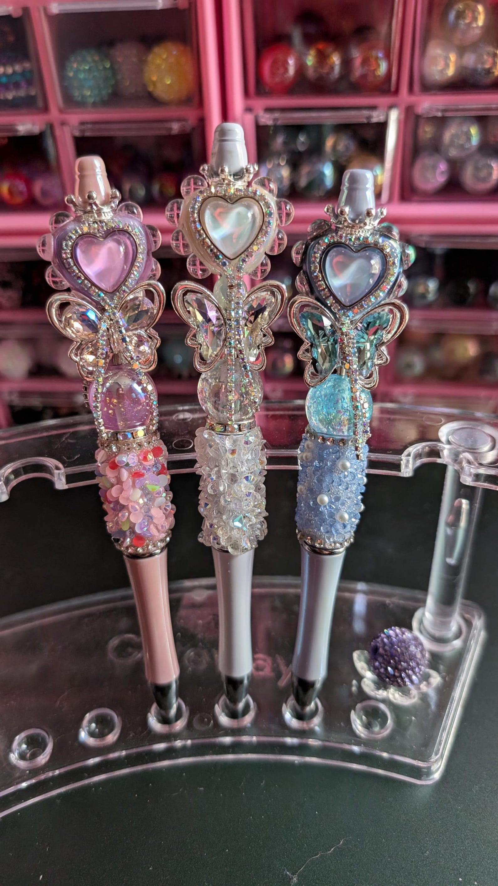 Heart & Butterfly DYI Pen - Etsy