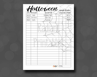Expense Tracker **digital Download** - Etsy