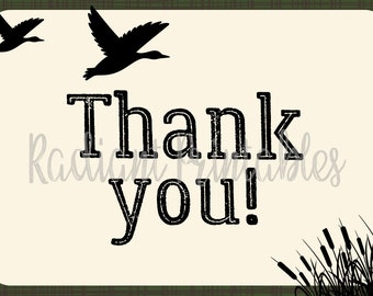 Duck Hunting Card | Etsy