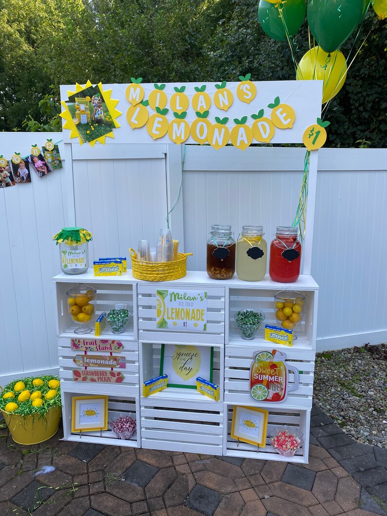 Custom Lemonade Stand Sign Digital Download Freebie Alert Etsy