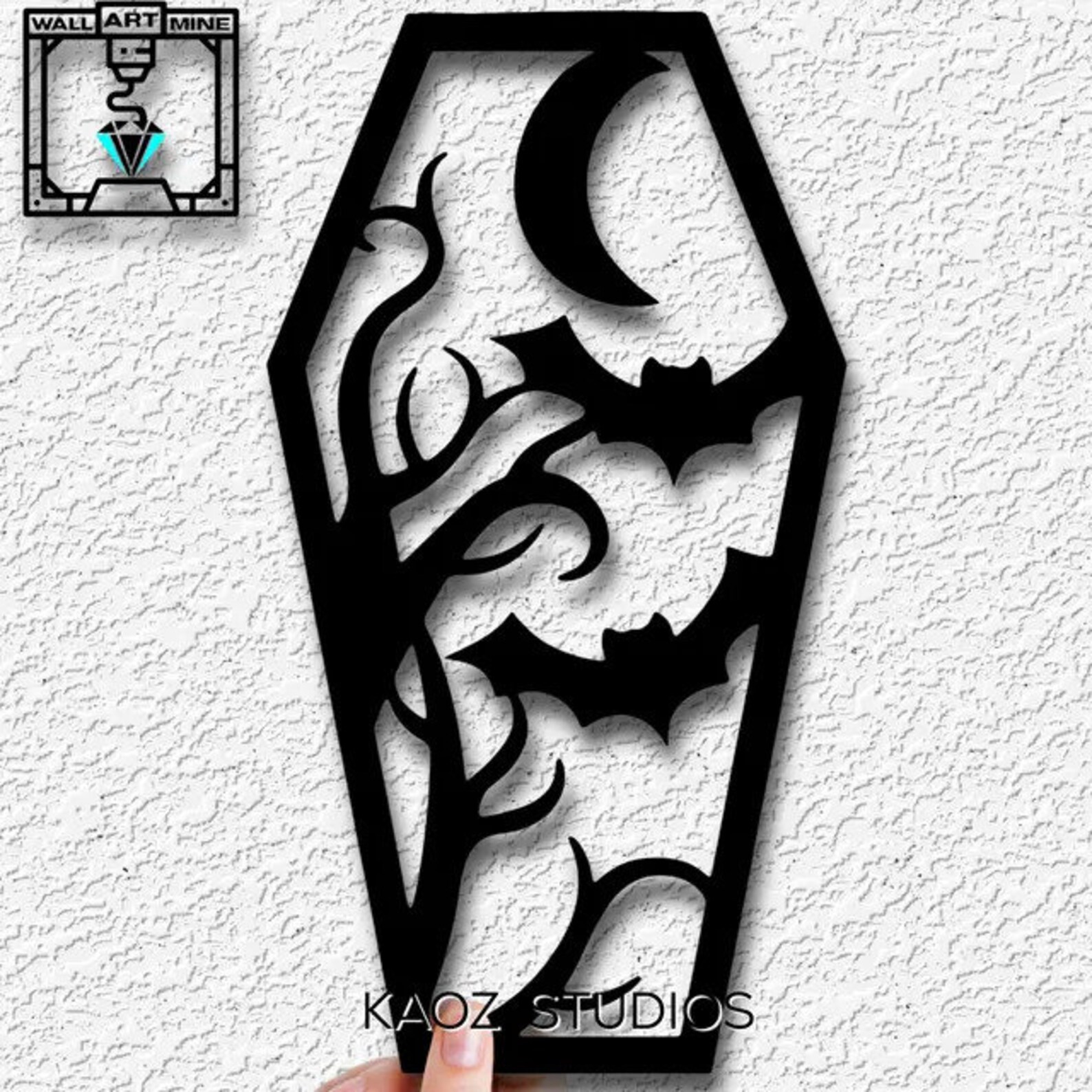 Coffin Wall Decor - Etsy