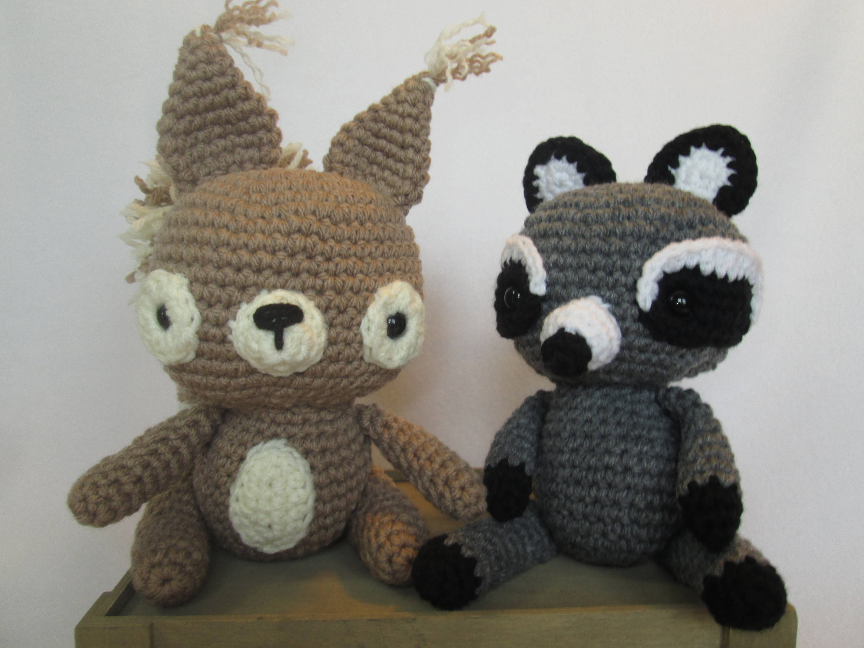 Woodland Creatures Dolls Toy Stuffed Animal Fox Raccoon | Etsy