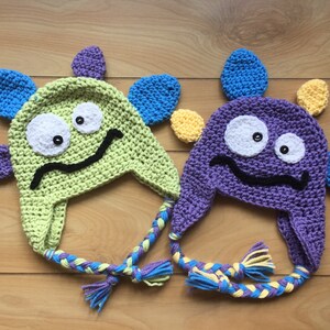 Monster Hat Baby Toddler Child - Etsy