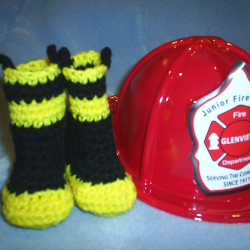 Firefighter Boots - Etsy