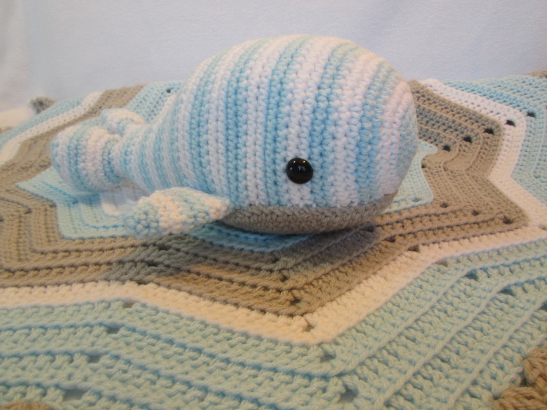 Baby Blanket Afghan Coastal Beach Whale - Etsy