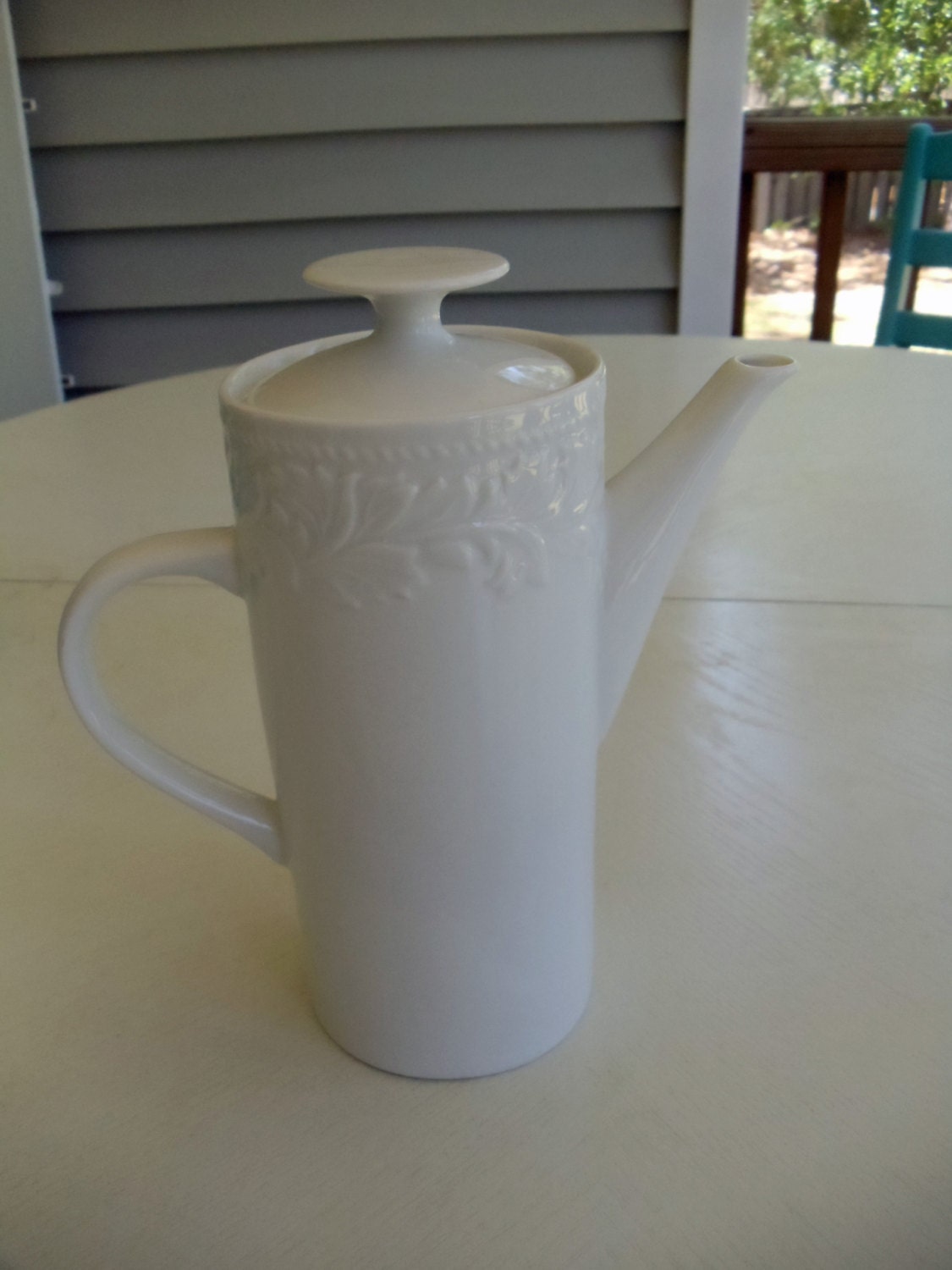 1960s Retro White Coffee Server - Etsy