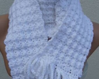Popcorn Stitch Scarf - Etsy