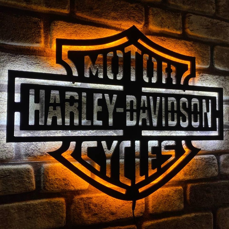 Harley Davidson Sign - Etsy