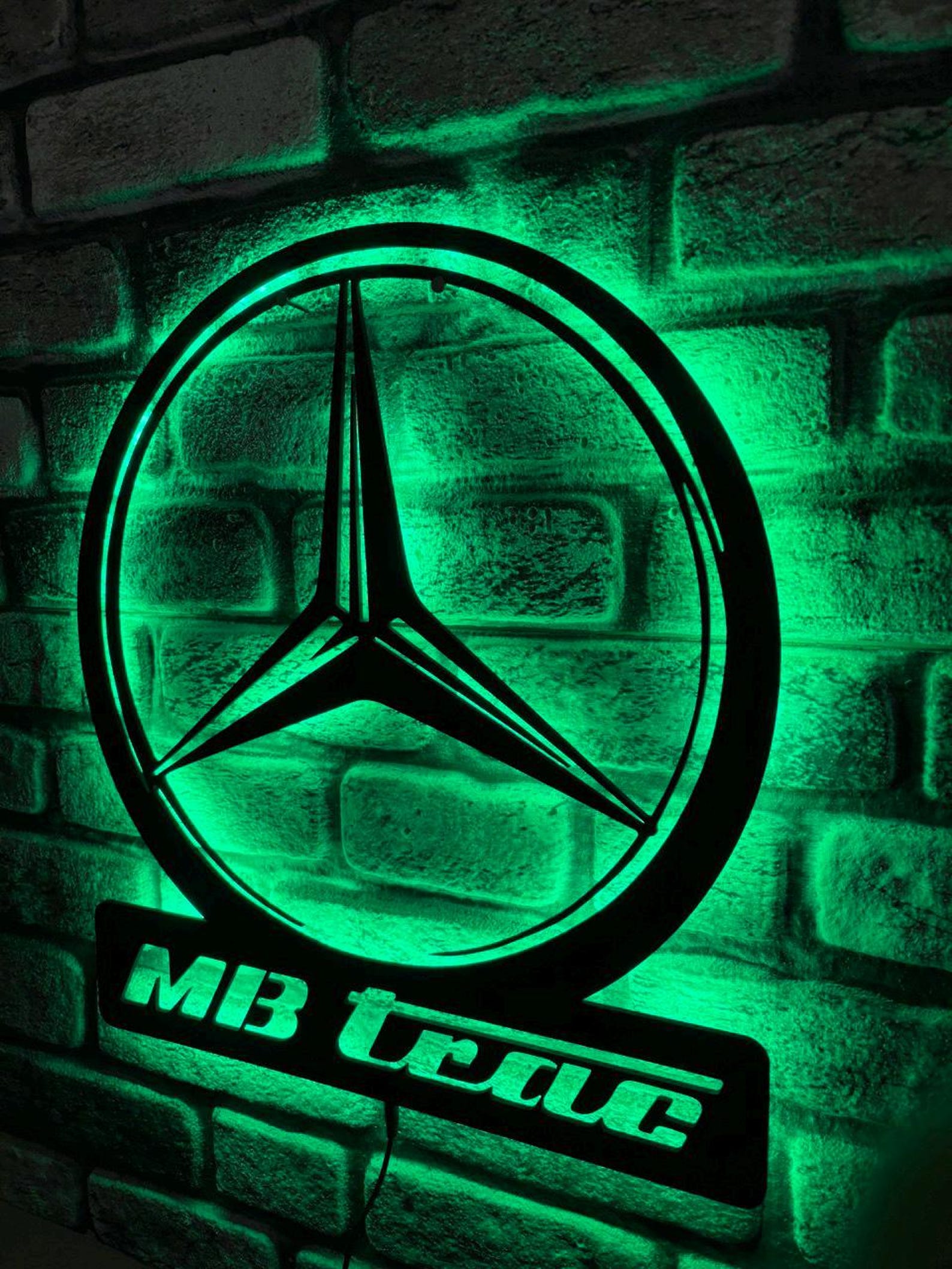 Mercedes Benz Trac Logo Led Sign , Mercedes Benz Logo Led Sign ...