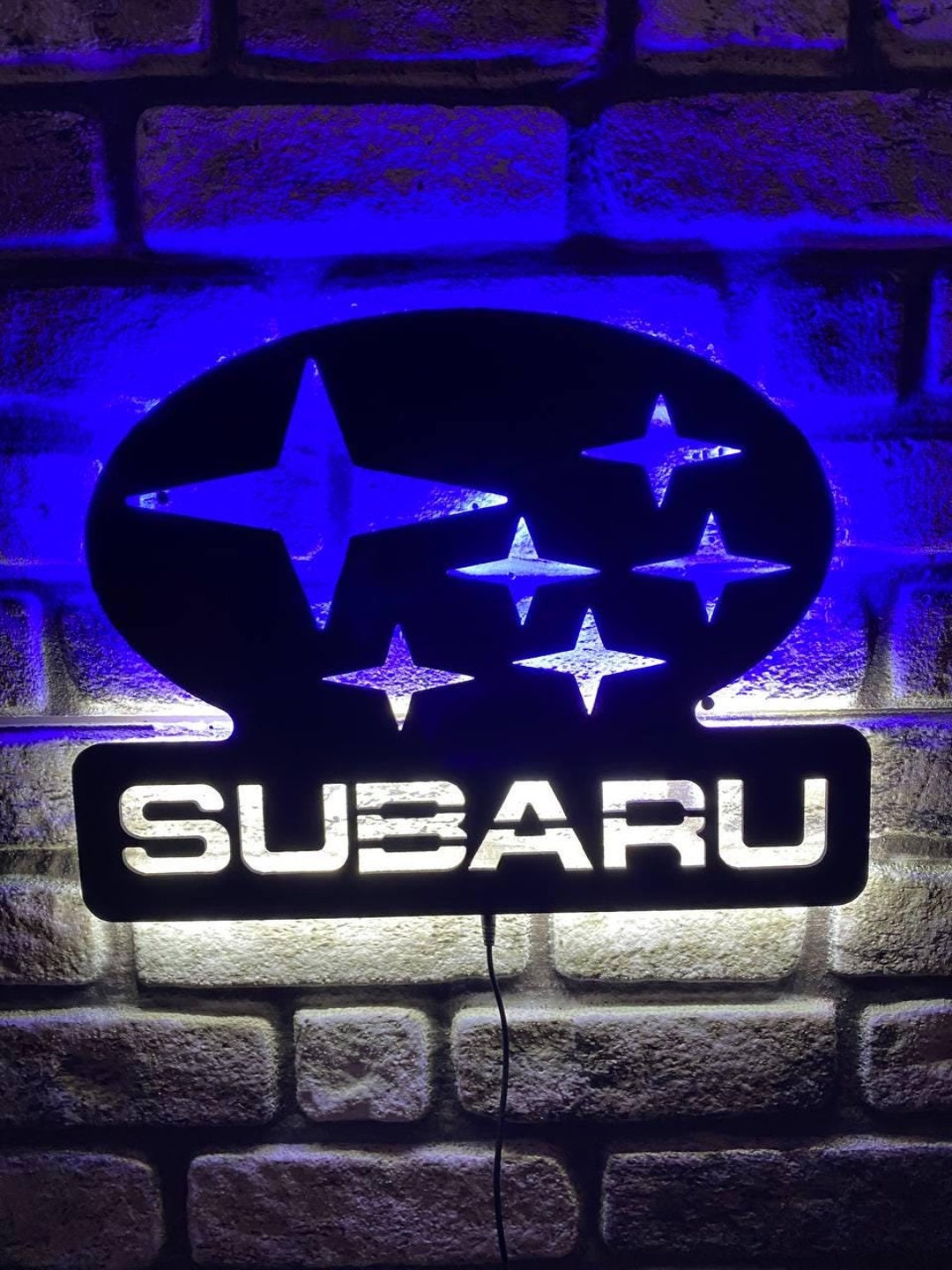 Subaru Led Sign, Subaru Wall Art, Subaru Led Decor, Subaru Wall Sign ...