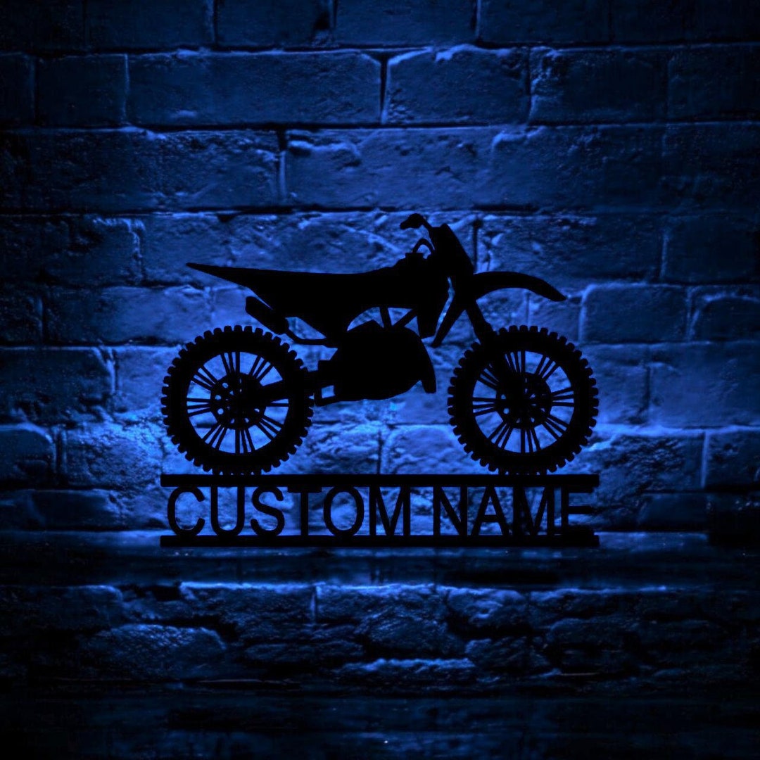Personalized Motorcycles Led Sign , Valentine's Day Gift , Motorcycles ...
