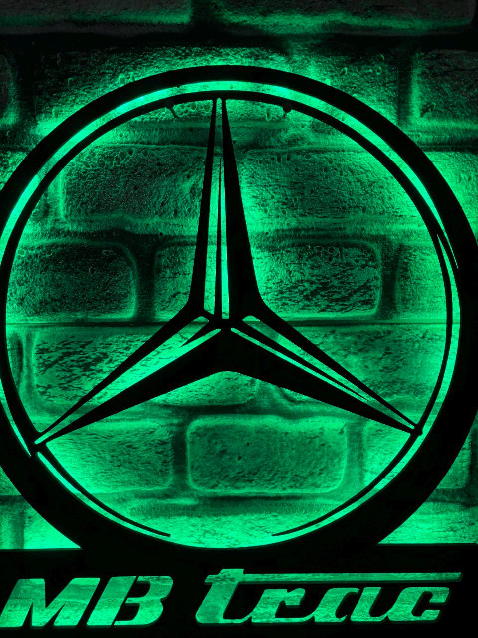 Mercedes Benz Trac Logo Led Sign , Mercedes Benz Logo Led Sign ...