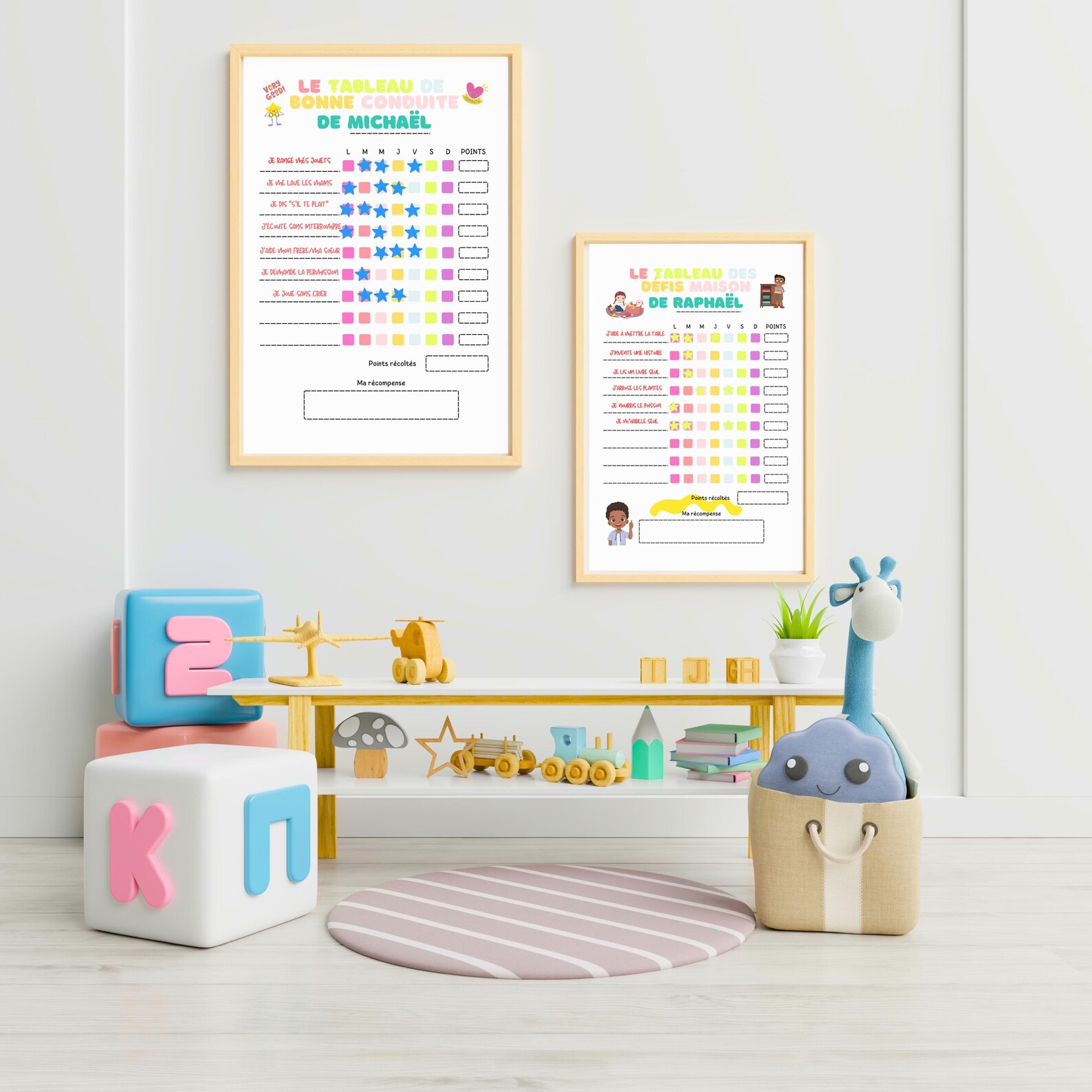 Chores, Routines and Responsibilities Charts for Children | Daily ...
