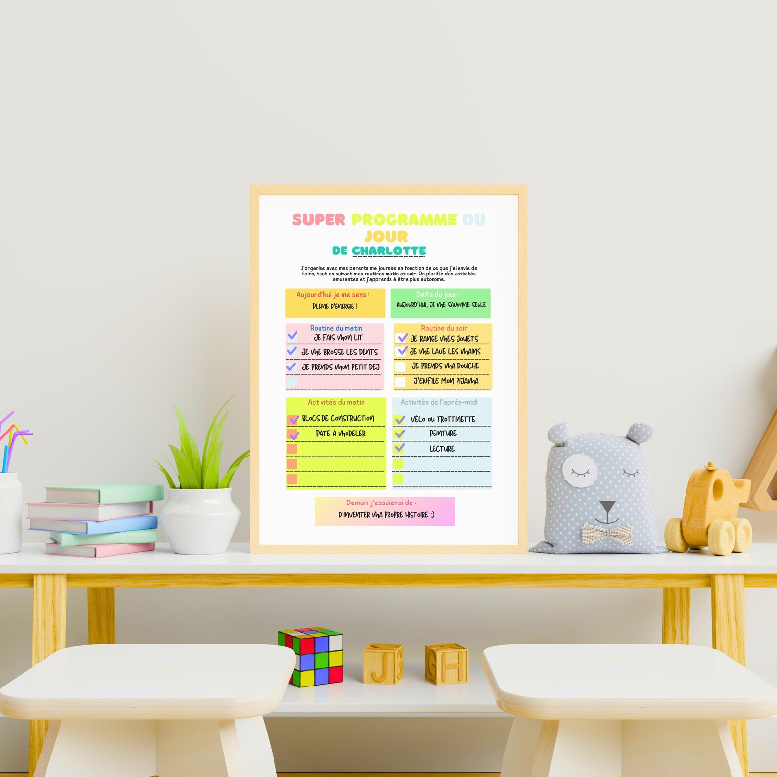 Chores, Routines and Responsibilities Charts for Children | Daily ...