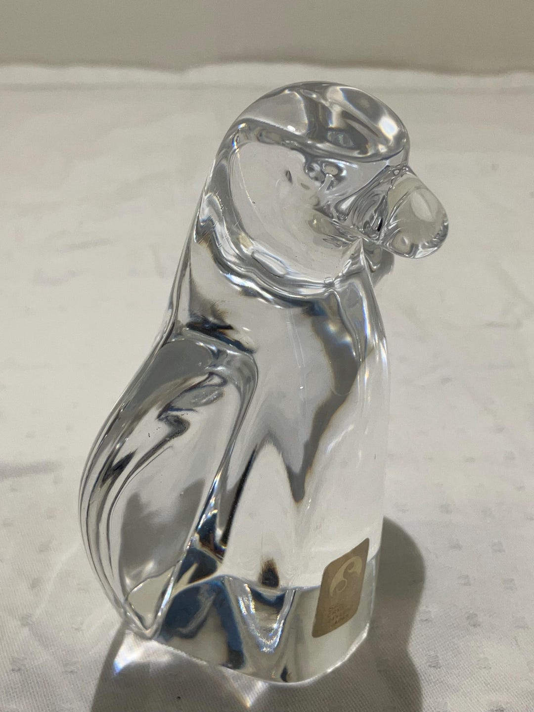 Sasaki Crystal Japan Bird Sculpture - Etsy