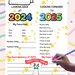 New Years Resolution Printable for Kids, New Year's Fun Activity for ...