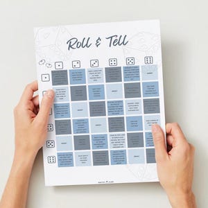 Role the Dice. Printable Download Couples' Date Night Game - Etsy
