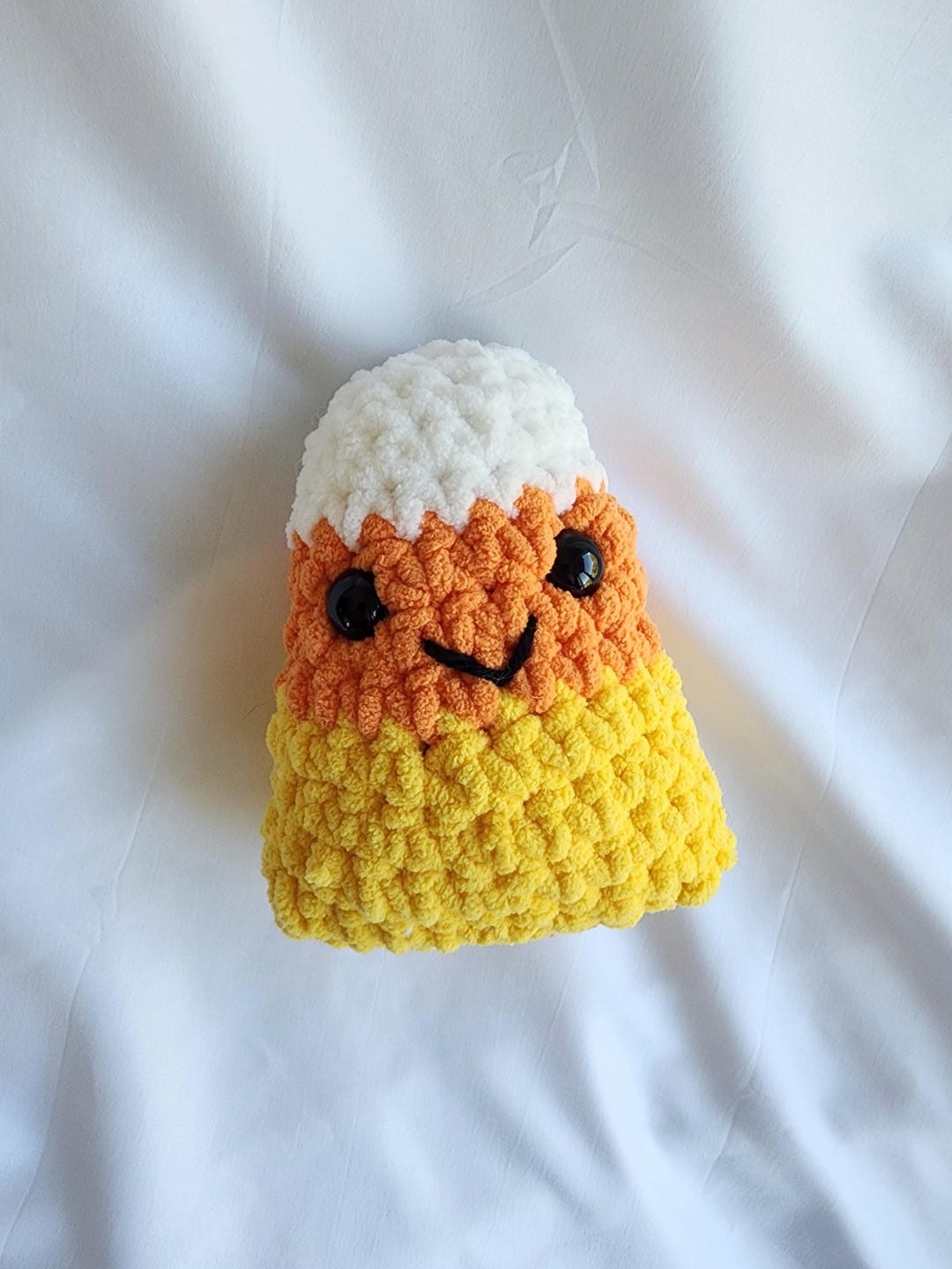 Candy Corn Plushie – Kawaii Halloween Plush Toy, Cozy Fall Decor Gift ...