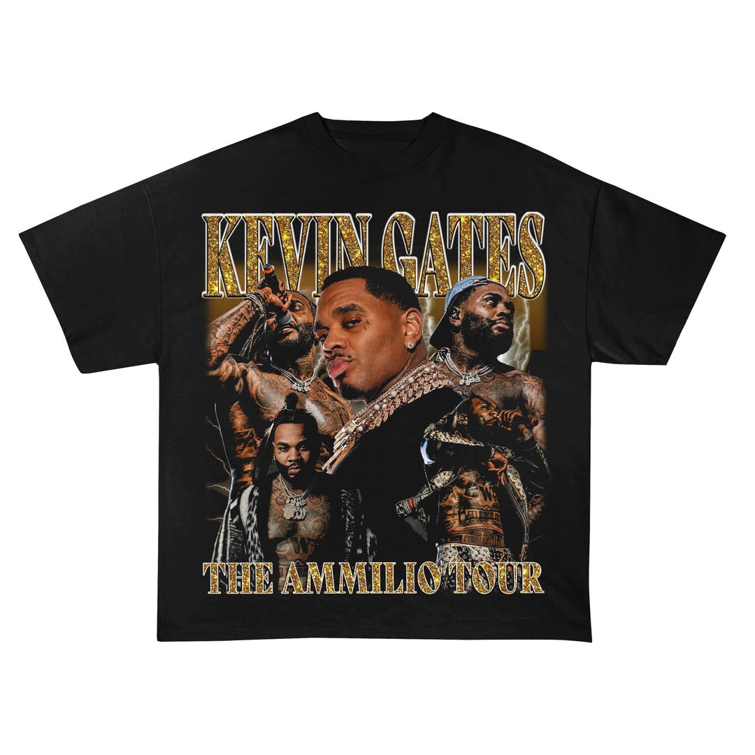 Kevin Gates the Amilio Tour Shirt,kevin Gates Castro Shirt for Fan ...
