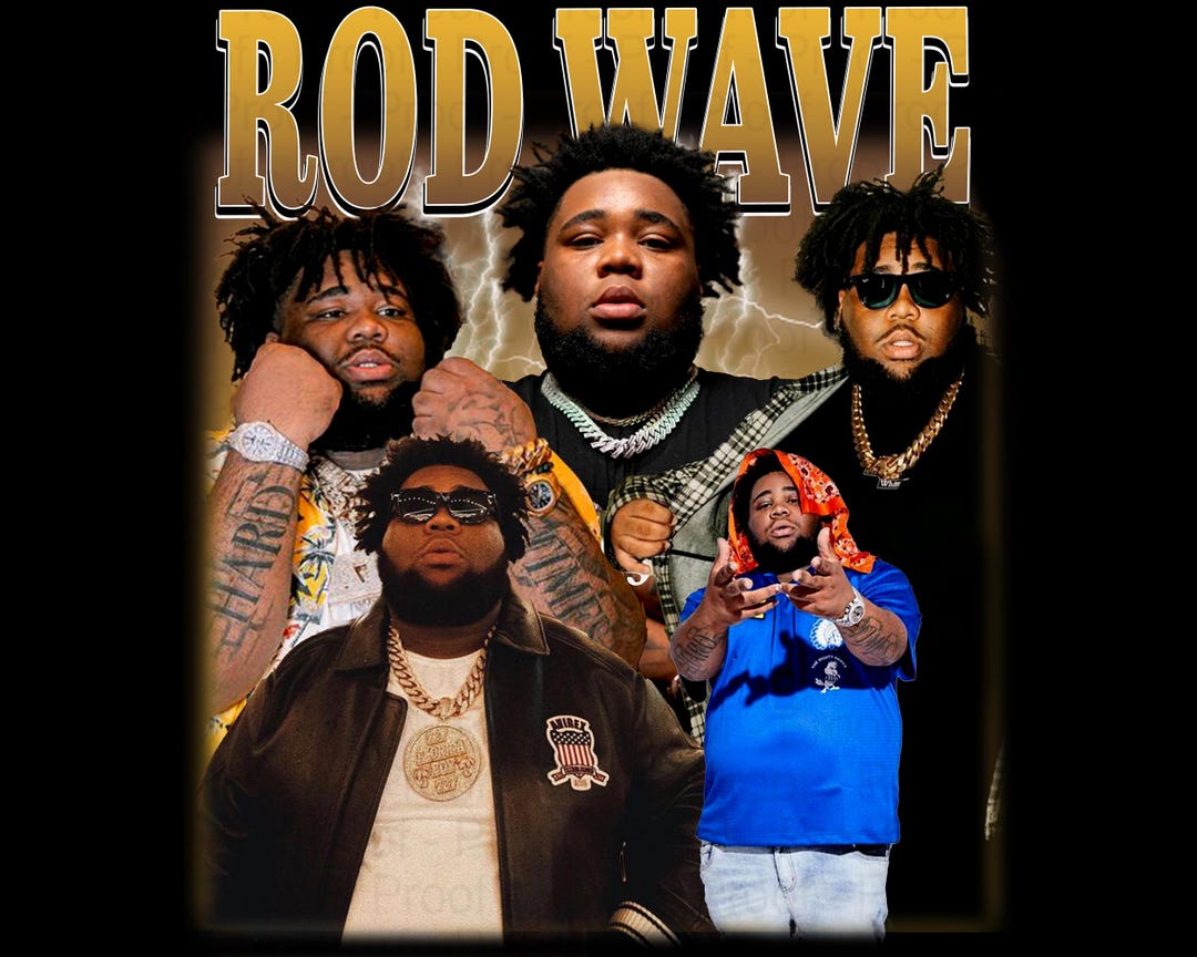 Rod Wave T Shirt Design PNG Instant Download - Etsy