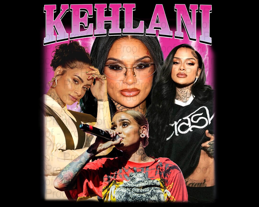 Kehlani Png Ready to Print, Printable Design, Artist, 90s, Rap Tee ...