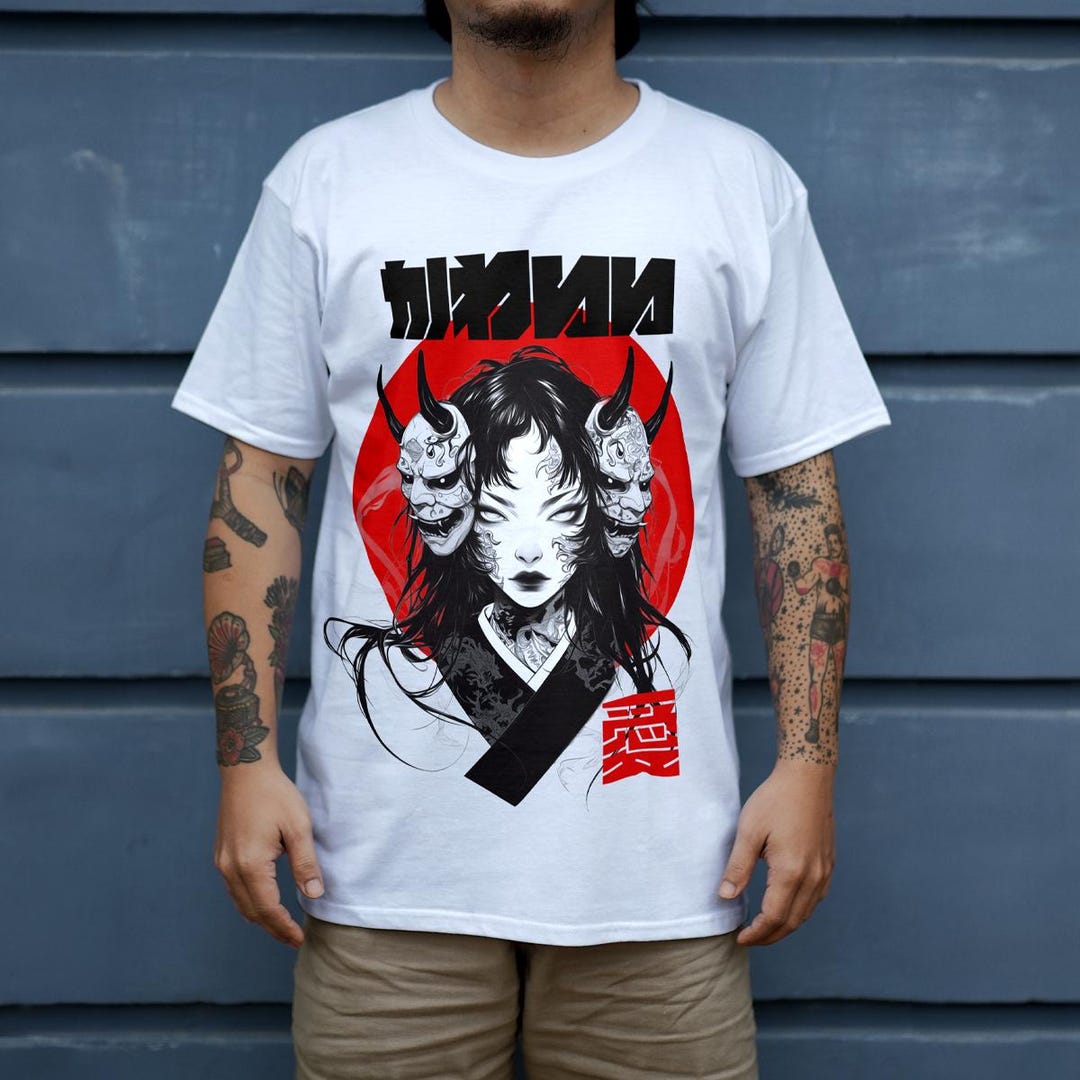 Japanese Oversized T-shirt, Japanese Girl Tshirt, Japan Street Style ...