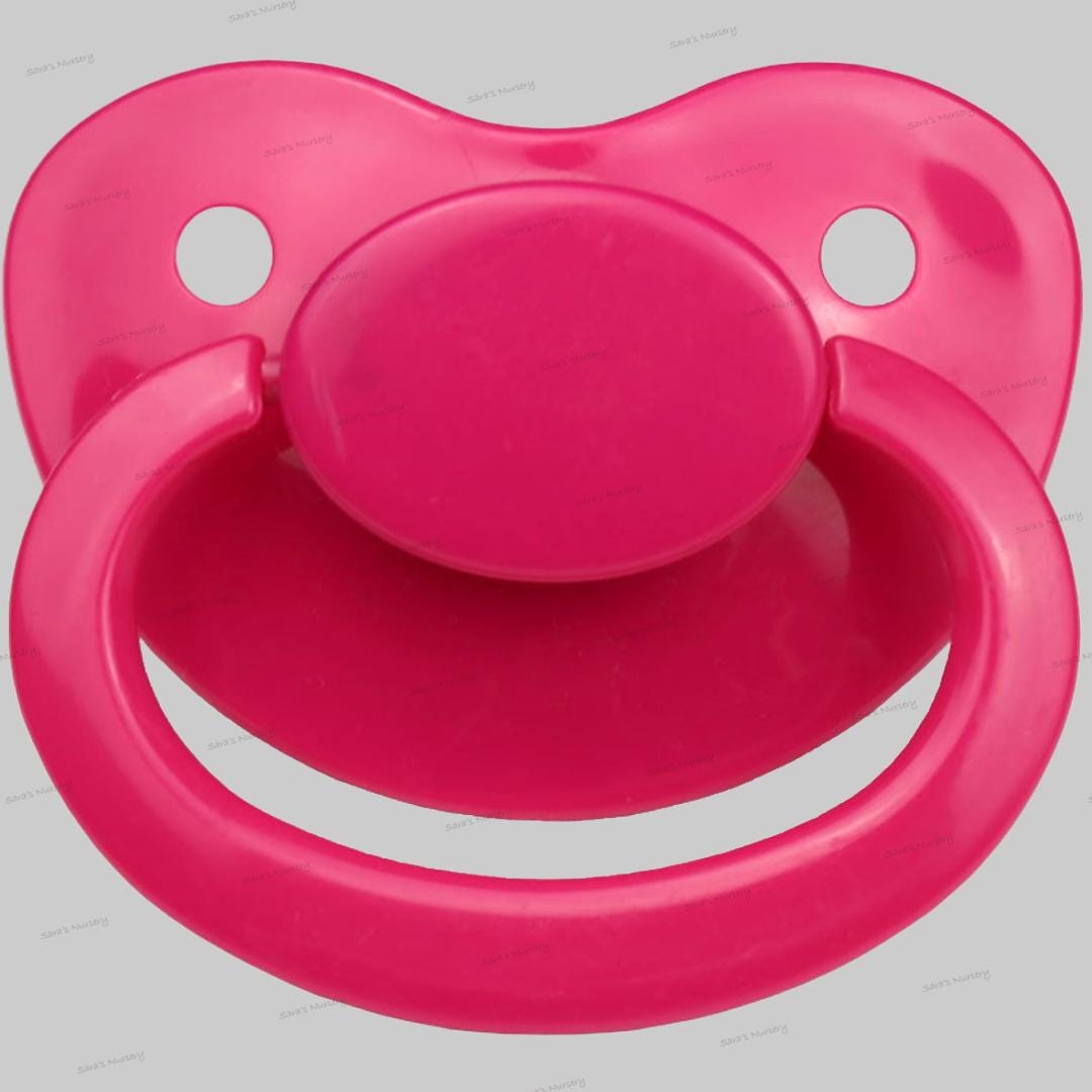 Size 6 Adult Pacifier With Designs - Etsy
