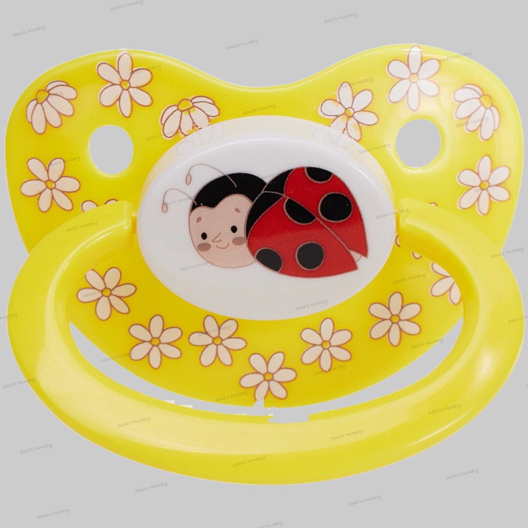 Size 6 Adult Pacifier With Designs - Etsy