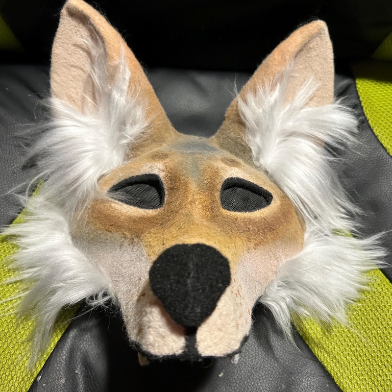Coyote Mask - Etsy